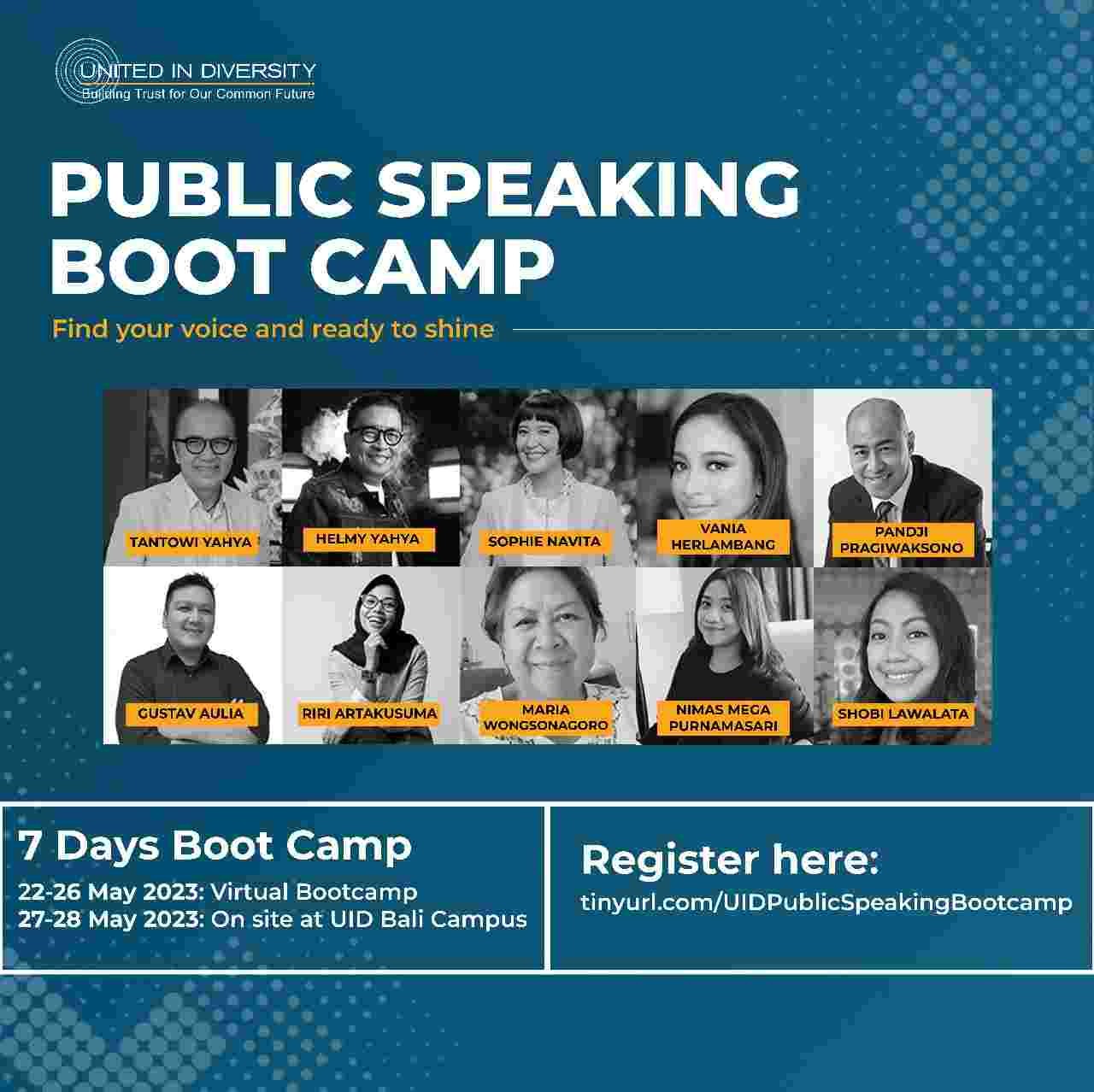 Public Speaking Bootcamp