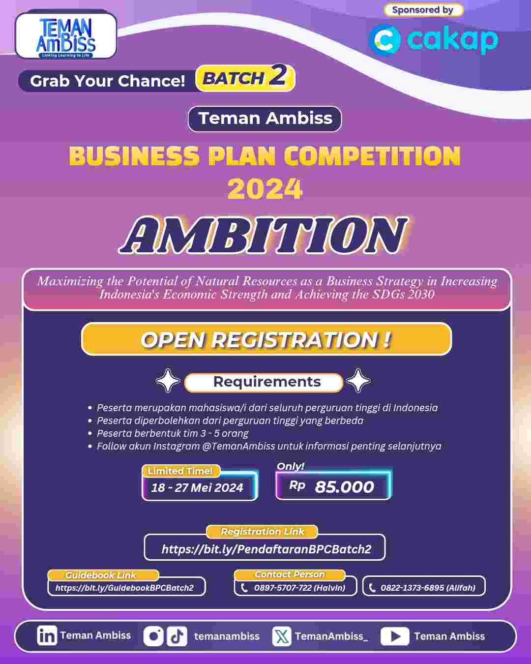 National Business Plan Competition